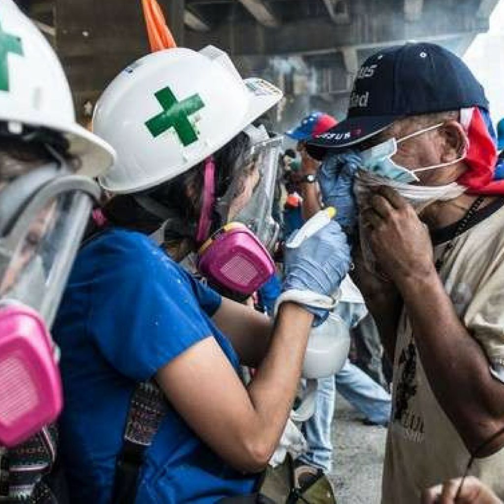 Qué se siente participar en las marchas en Venezuela 2017